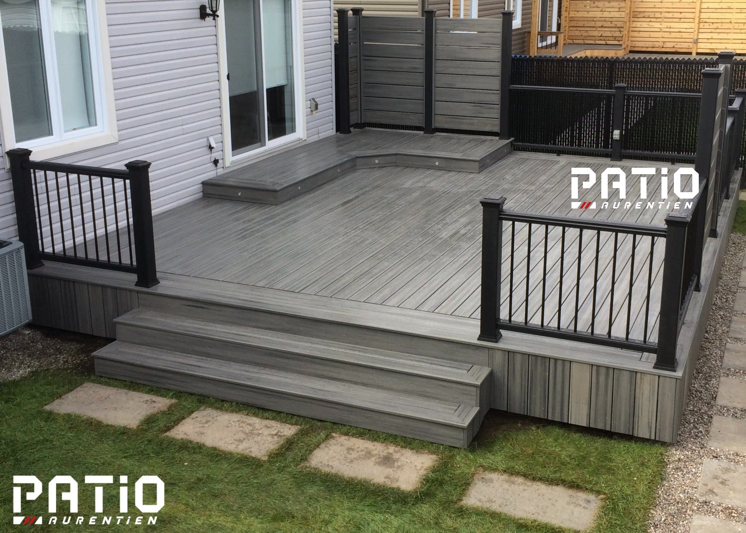 Patio Ste Thérèse, Timbertech, Trex, gazebos pergolas, cèdre rouge ...